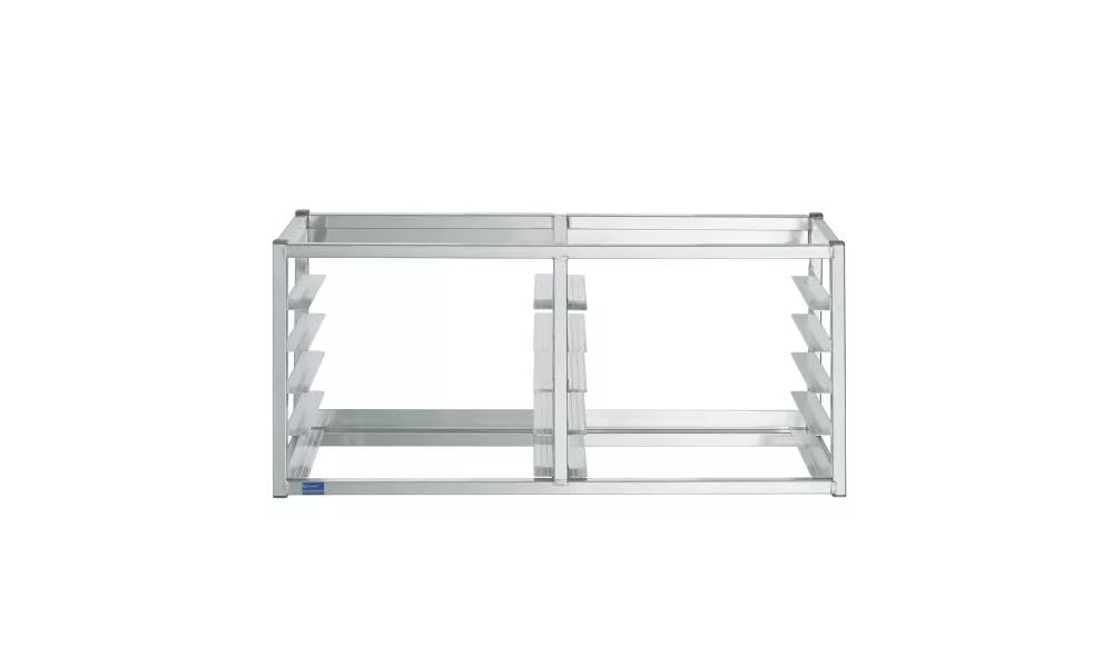 Express KitchQuip WALL MOUNTED SHEET BUN PAN RACK - FITS 10 HALF PANS - 40" X 13" X 18" | ALUMINIUM | NSF
