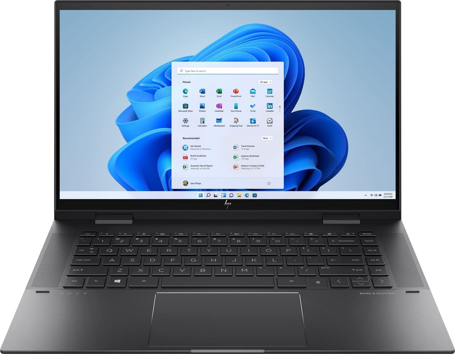 HP Newest Envy x360 2-in-1 Laptop, 15.6" Full HD Touchscreen, AMD Ryzen 7 5700U 8-Core Processor, 64GB RAM, 2TB SSD, Backlit Keyboard, HDMI, Webcam, Wi-Fi 6, Windows 11 Home, Stylus Pen Included