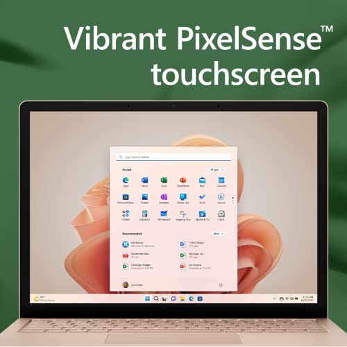 Microsoft Surface Laptop 5 (2022), 13.5" Touch Screen, Thin & Lightweight, Long Battery Life, Fast Intel i5 Processor for Multi-Tasking, 512GB Storage with Windows 11, Sandstone