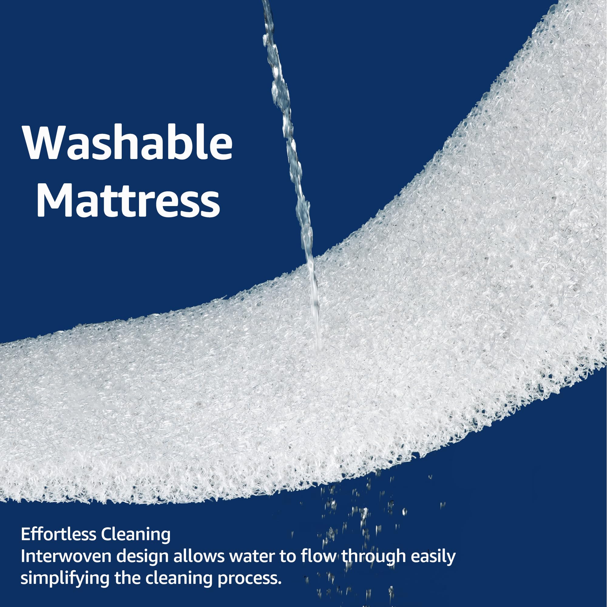 Extra Firm & Elastic Back Support Mattress, Revolutionary POE material from Japan, Improvement over Traditional Gel, Latex, Memory Foam Non-Toxic, 100% Washable 100% Breathable, King, 3 layers