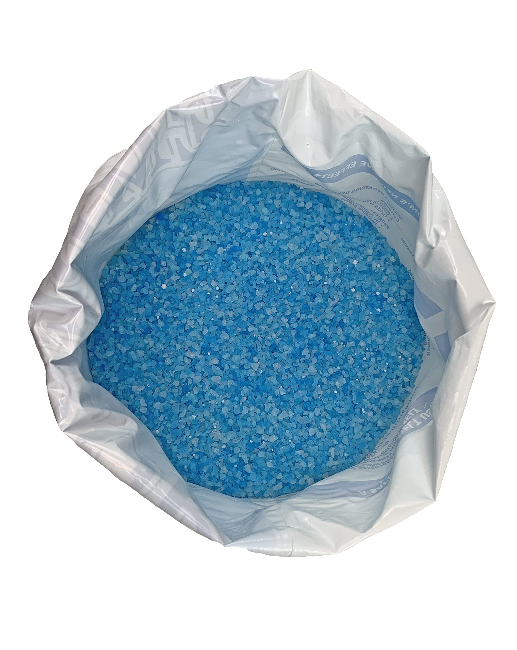 Emperor Blue Ice Melt. Environmentally Friendly Ice Melter and Pet Safe Ice Melt Effective to temperatures of -15 Degrees Fahrenheit. Comes in a 50lb Bag (1)