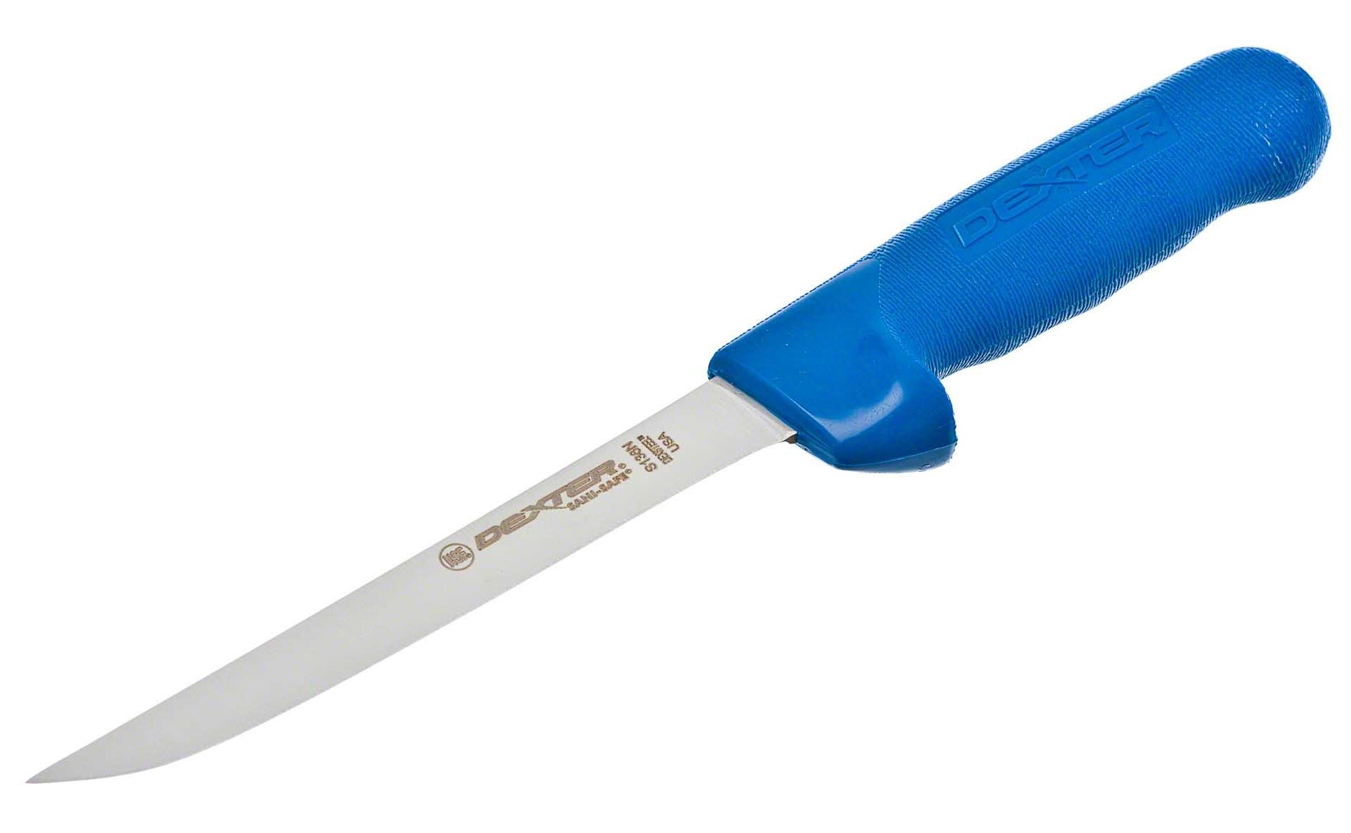 Dexter-Russell 6-Inch Narrow Boning Knife, Blue Handle