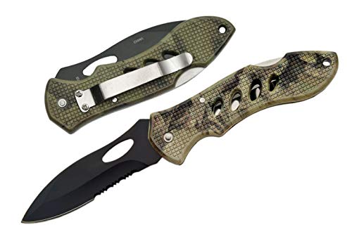 Eagle Eye Camo Folding Knife
