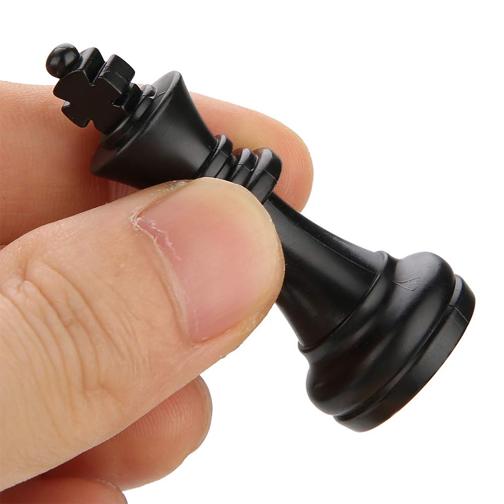 ViaGasaFamido Chess Pieces, Handmade Chess Pieces International Standard 32 Chess Pieces for Replace Miss Pieces