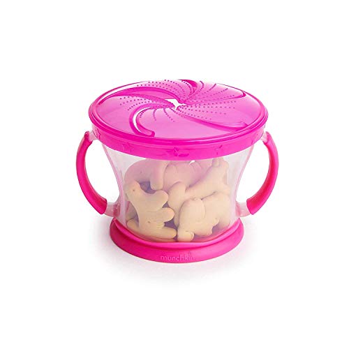 Munchkin Snack Catcher, 9 Ounce, 12+ Months, Color May Vary - 2 Count