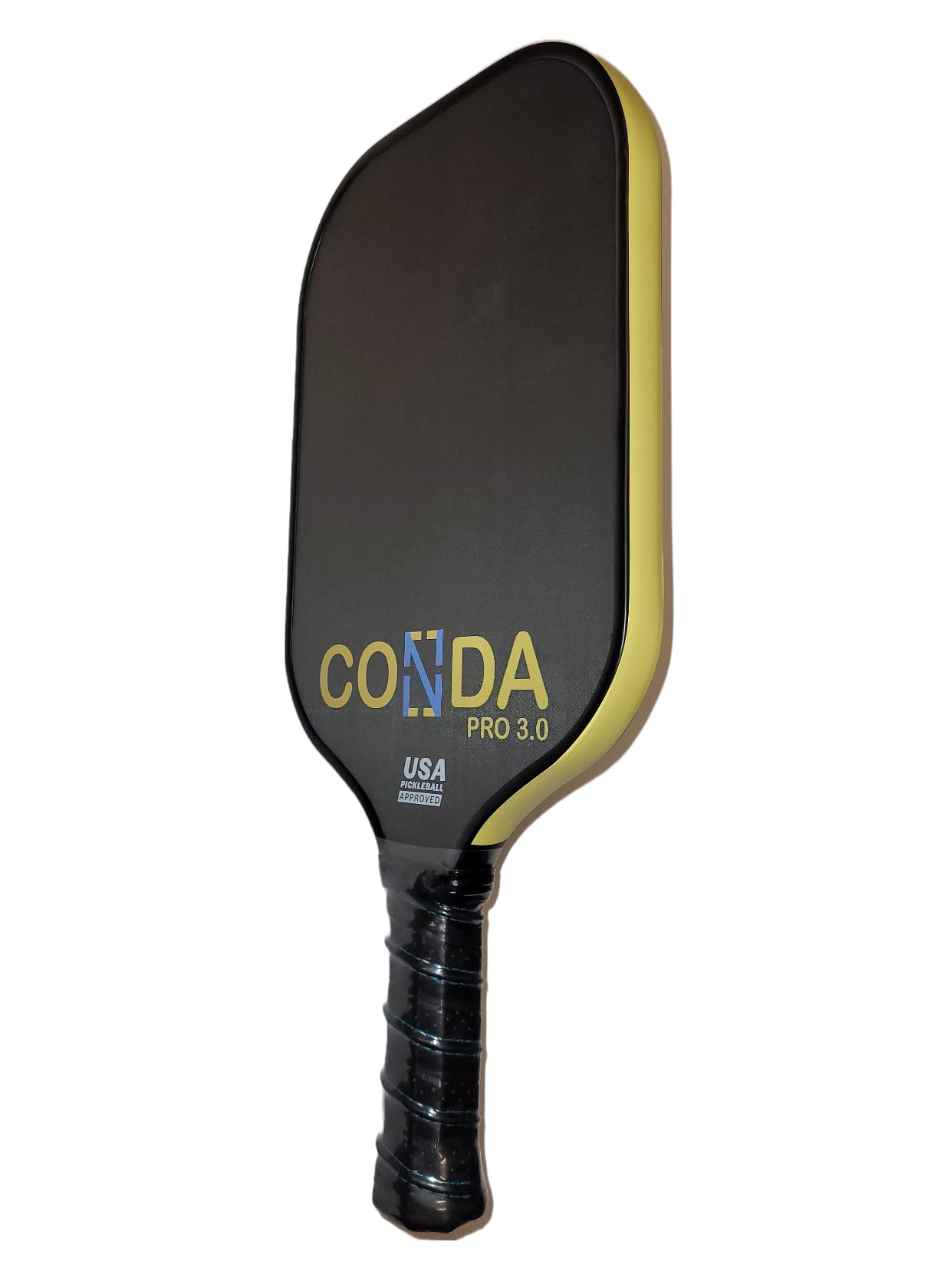 CONDA Pro 3.0 Pickleball Paddle *USAPA Approved* with T700 Carbon Surface for Excellent Spin, Optimal Control, and Expansive Power – Polypropylene Honeycomb Core in 16 mm Thickness. Quiet Paddle.