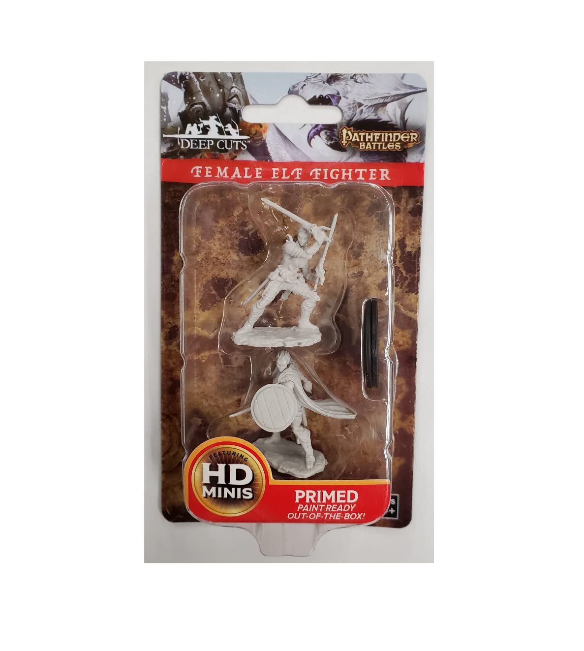 Pathfinder Deep Cuts Unpainted Miniatures: Wave 6: Elf Female Fighter