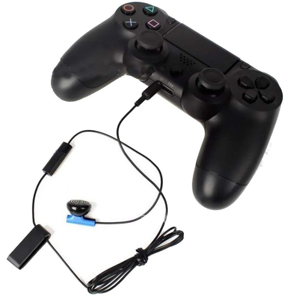 OSTENT 3.5mm Jack Headset Earphone Headphone Mic for Sony PS4/Slim/Pro Controller