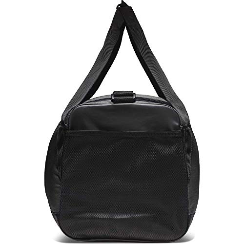 NIKE Brasilia Training Duffel Bag, Black/Black/White, One Size