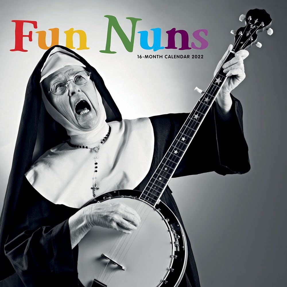 Carousel Calendars, Fun Nuns 2022 Wall Calendar