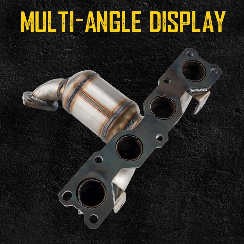 KAX Catalytic Converter Industrial Grade Stainless Steel Replacement for Sonata 2.4L 2009-2014, Optima 2.4L 2009-2014 1Pcs β(EPA Compliant)