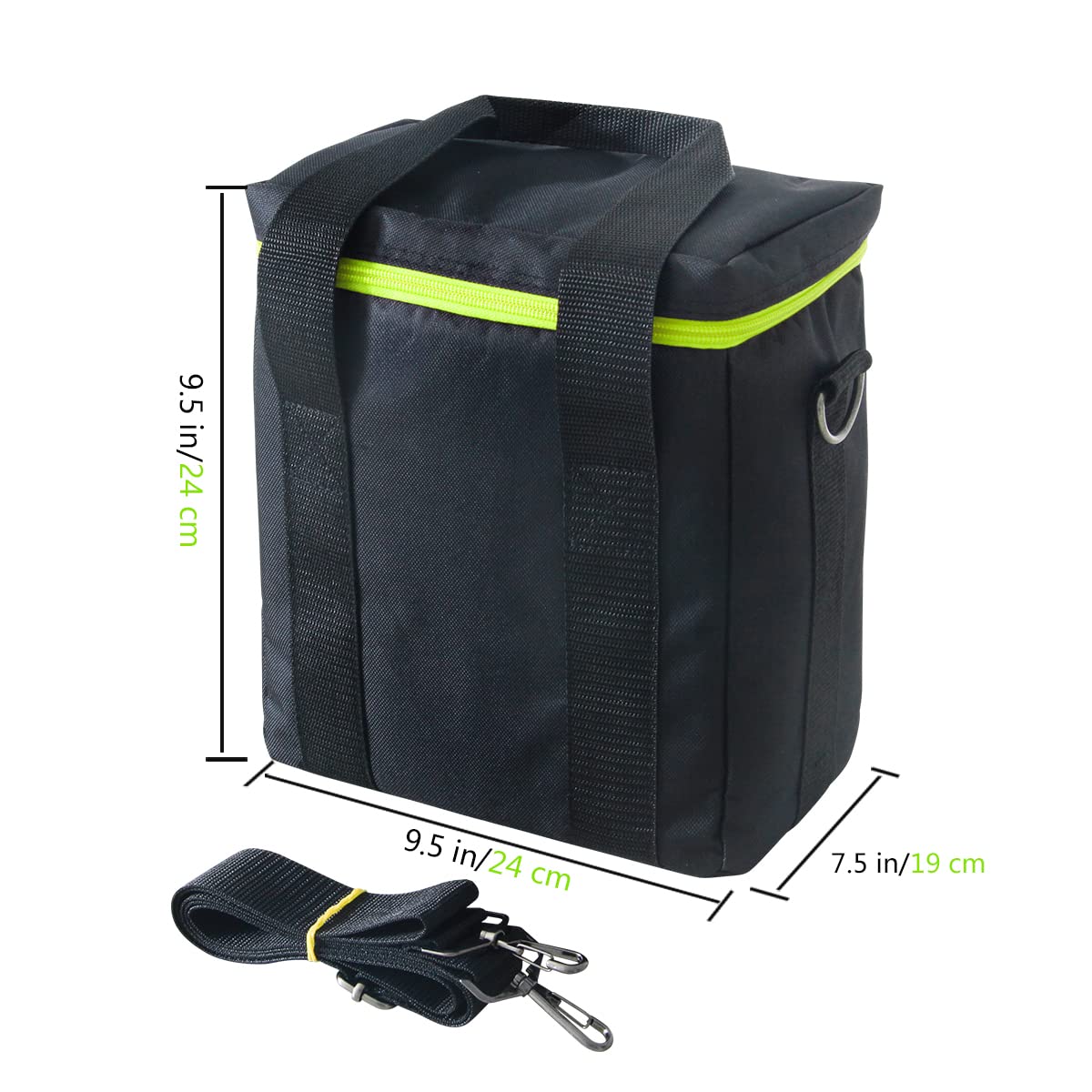 EnginStar 150W Small Solar Generator with 40W Solar Panel and Carry Bag, 6 Outputs 42000mAh Portable Charger Power Bank for Outdoor Home Emergency