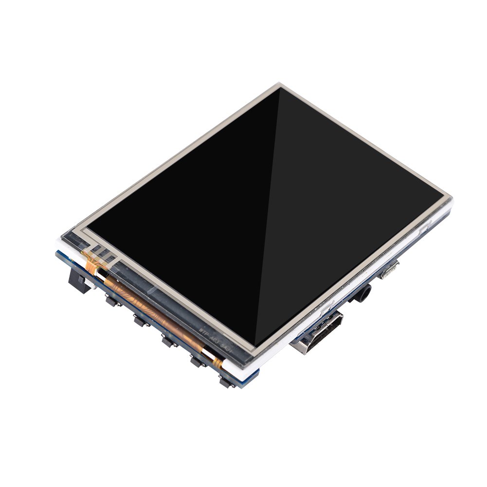 Bewinner 3.5inch HDMI LCD for Raspberry Pi, 1080P IPS 60fps 3.5 inch HDMI LCD Screen Display for Raspberry Pi + Black Acrylic Case, 320x480~1920x1080 Adjustable Resolution