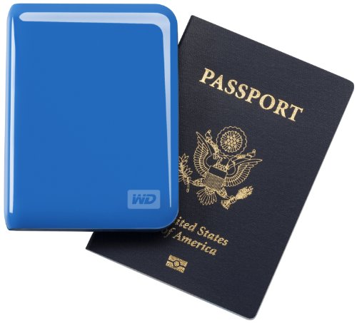 WD My Passport Essential 500 GB USB 3.0/2.0 Portable External Hard Drive (Pacific Blue)