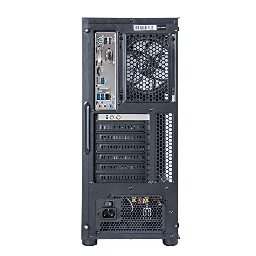 MXZ Desktop Gaming Computer Home&Office PC R5 5600G,16GB DDR4 3200, 500G NVME SSD,6 RGB Fans, WiFi & Win 11 Pro 64-bit Ready(Ryzen 5 5600G)