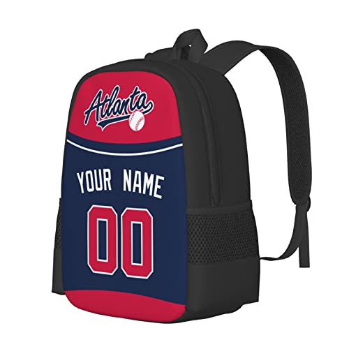 INAOO Backpack Atlanta Personalized Bags for Men Women Gifts