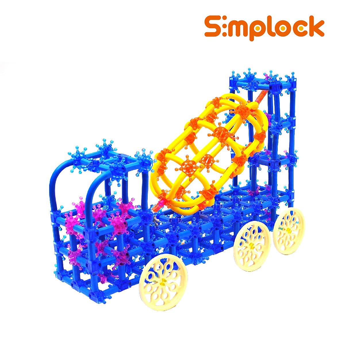 SIMPLOCK SCHOOL600 Educational Toys for Kids Building Toys Creative Toys Kit Gift Set for Elementary School Group Activity Teaching Aid Education Method