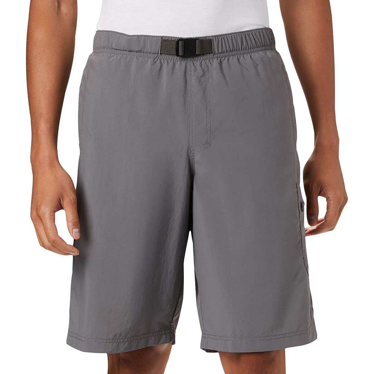 Columbia Men's Palmerston Peak Short, Waterproof, UV Sun Protection Swimwear, City Grey, X-Large x 9