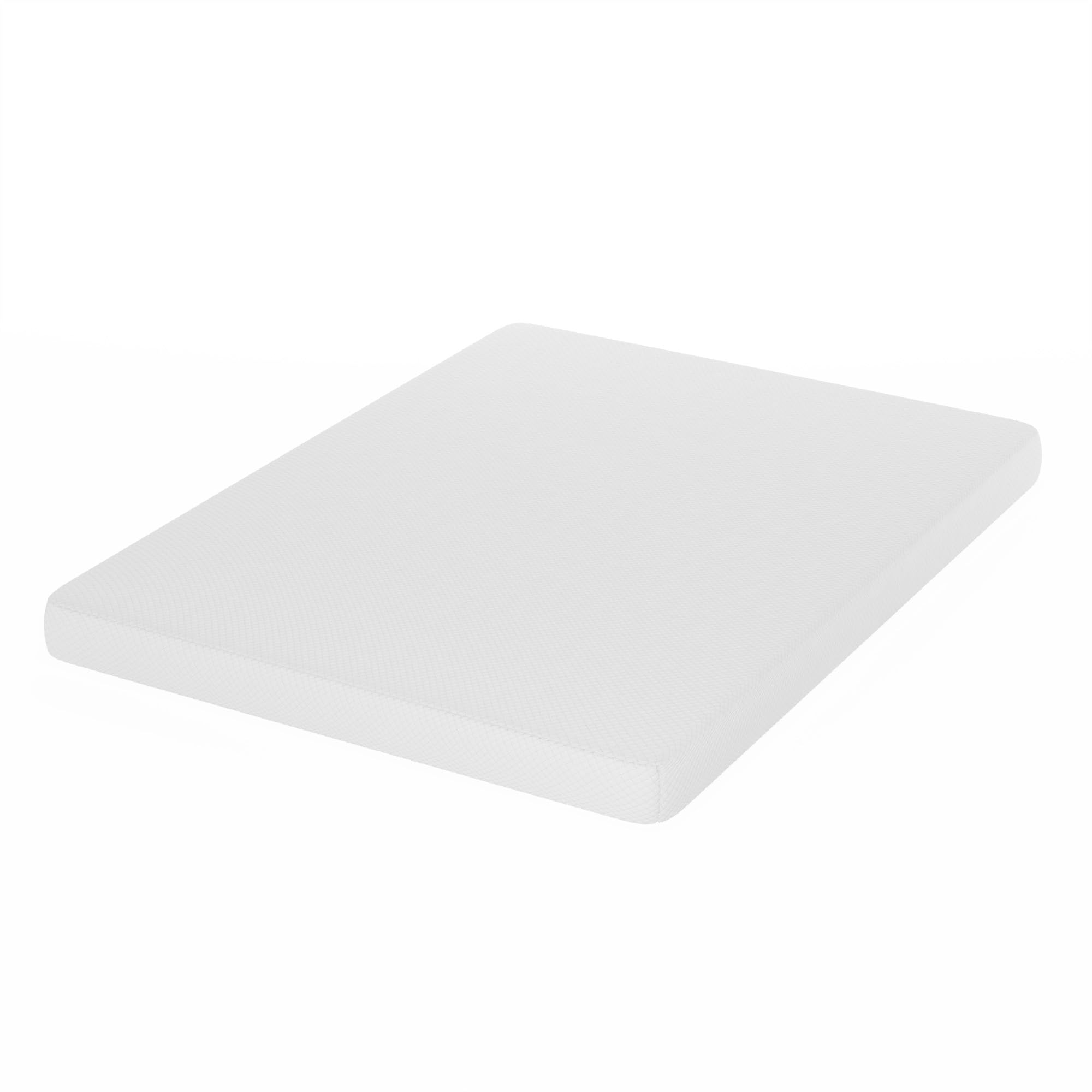 Furinno Tidur Cooling Gel Memory Foam Mattress, 5 Inch, Queen, White