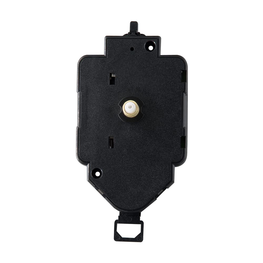 U-K Black Quartz Clock Pendulum Movement Mechanism Motor& Fittings DIY Drive Unit Convenient and Clever, 5.5x11cm