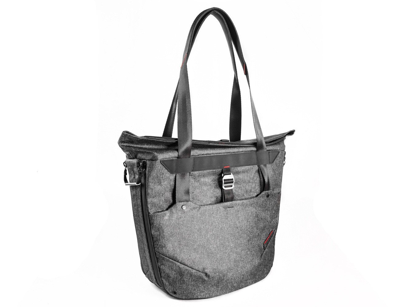 Peak Design Everyday Tote Shoulder Bag/Messenger Bag, Charcoal, Camera Case/Cover (Shoulder Bag, Universal, Shoulder Strap, Notebook Compartment, Charcoal)