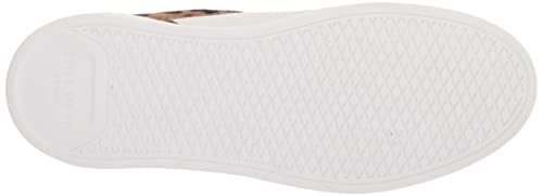 Cole Haan womens Grand Crosscourt Mdrn Tennis Sneaker, White/Ocelot/Metallic Gold, 8.5 US