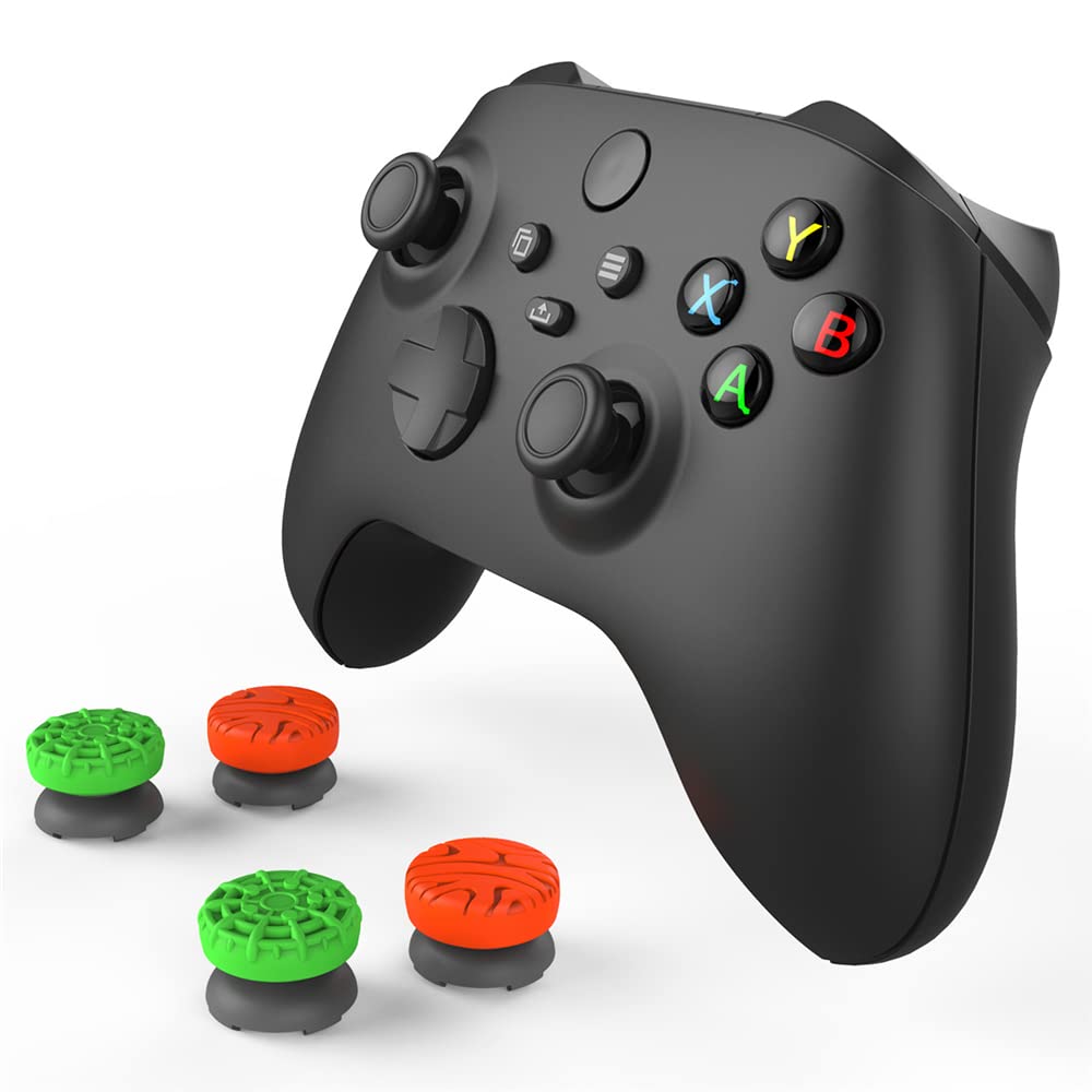 Controller Thumb Covers, Thumbstick Grips Caps Compatible for Xbox one/Xbox Series X Thumbs Grips Caps Joystick Thumbstick for Gaming Controllers Silicone Thumb Case Protection Accessories