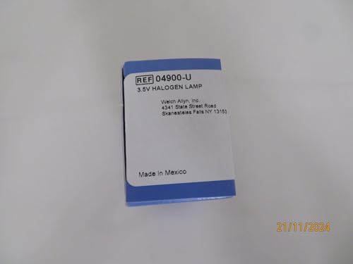 Welch Allyn 3.5 V Halogen HPX Lamp for #11620, #11630, #11720, #11730, and #11735 Instruments