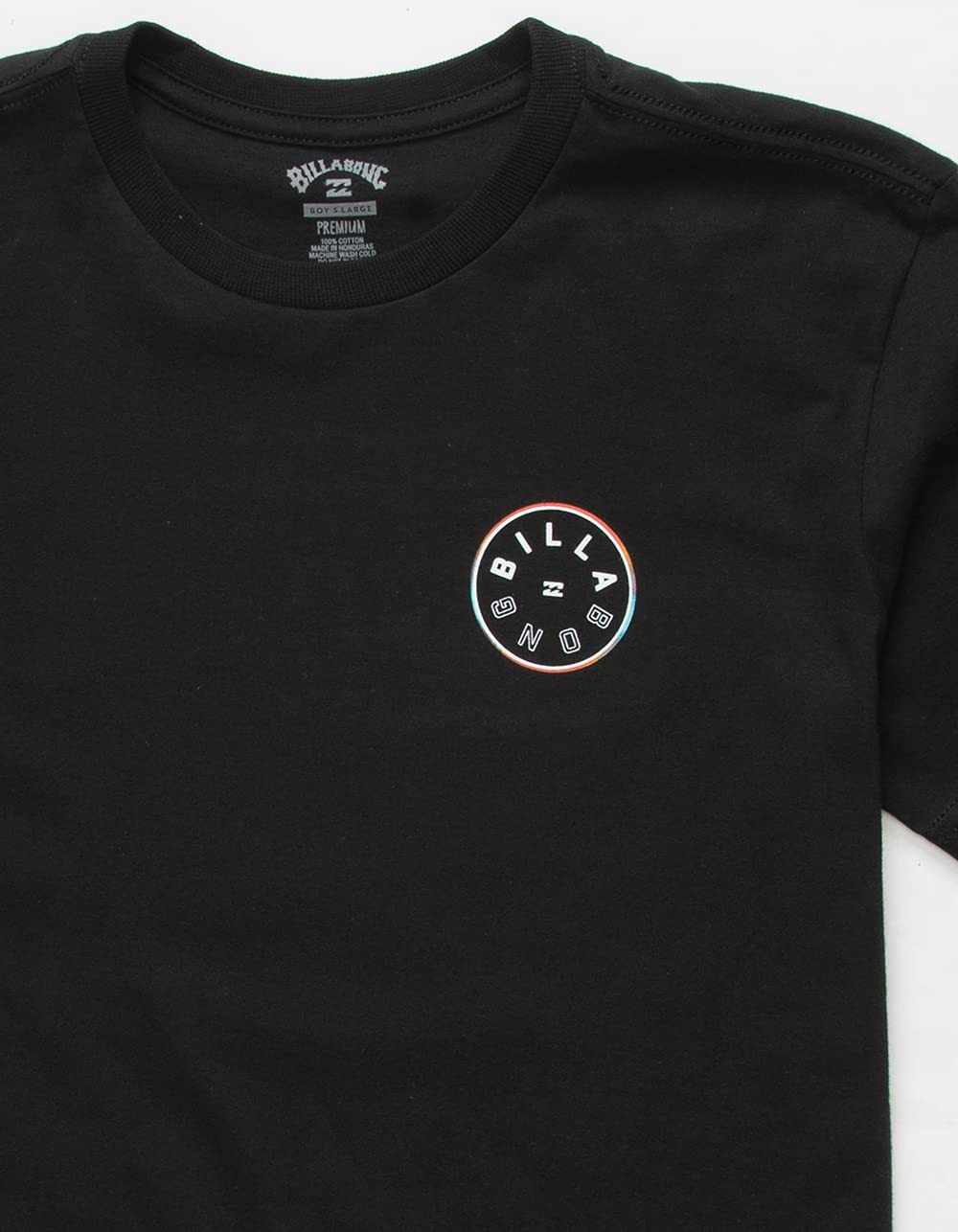 Billabong Boys' Short Sleeve Graphic Tee, Rotor Black, M