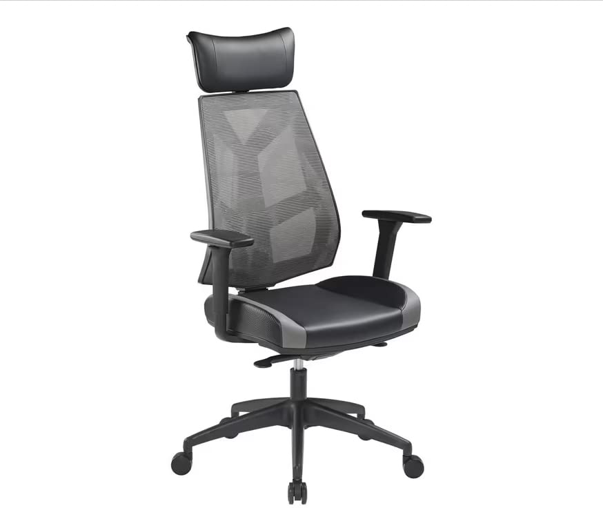 Pago Pinnacle Executive Office Chair Big and Tall. Ergonomic Office Chair High Back, Tall Adjustable Office Chair, Tall Office Desk Chair with Weight Balance Mechanism Adjustable Arms and Headrest