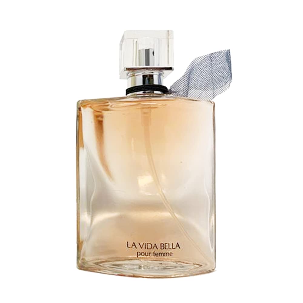 META-BOSEM LA BELA Eau de Parfum Spray for Women, Wonderful Gift, Gourmand Fragrance, Daytime and Casual Use, for all Skin Types, a Classic Bottle, 3.4 Fluid Ounce