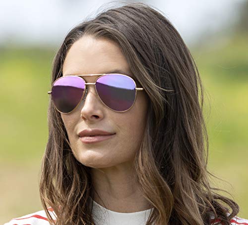 Peepers by PeeperSpecs womens Ultraviolet Reading Sunglasses, Pink/Gold, +1.50