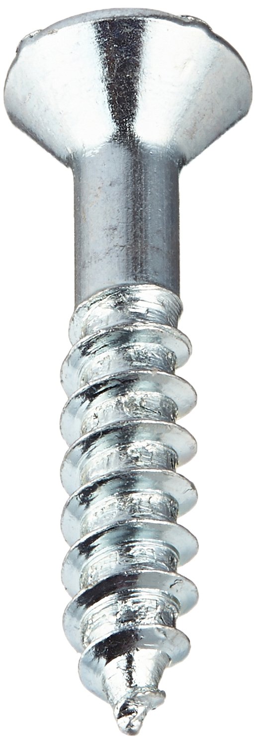 The Hillman Group 40852 Flat-Head Phillips Wood Screws (#12 x 1-1/4") -50 Pieces, 1.25 inches, No Color