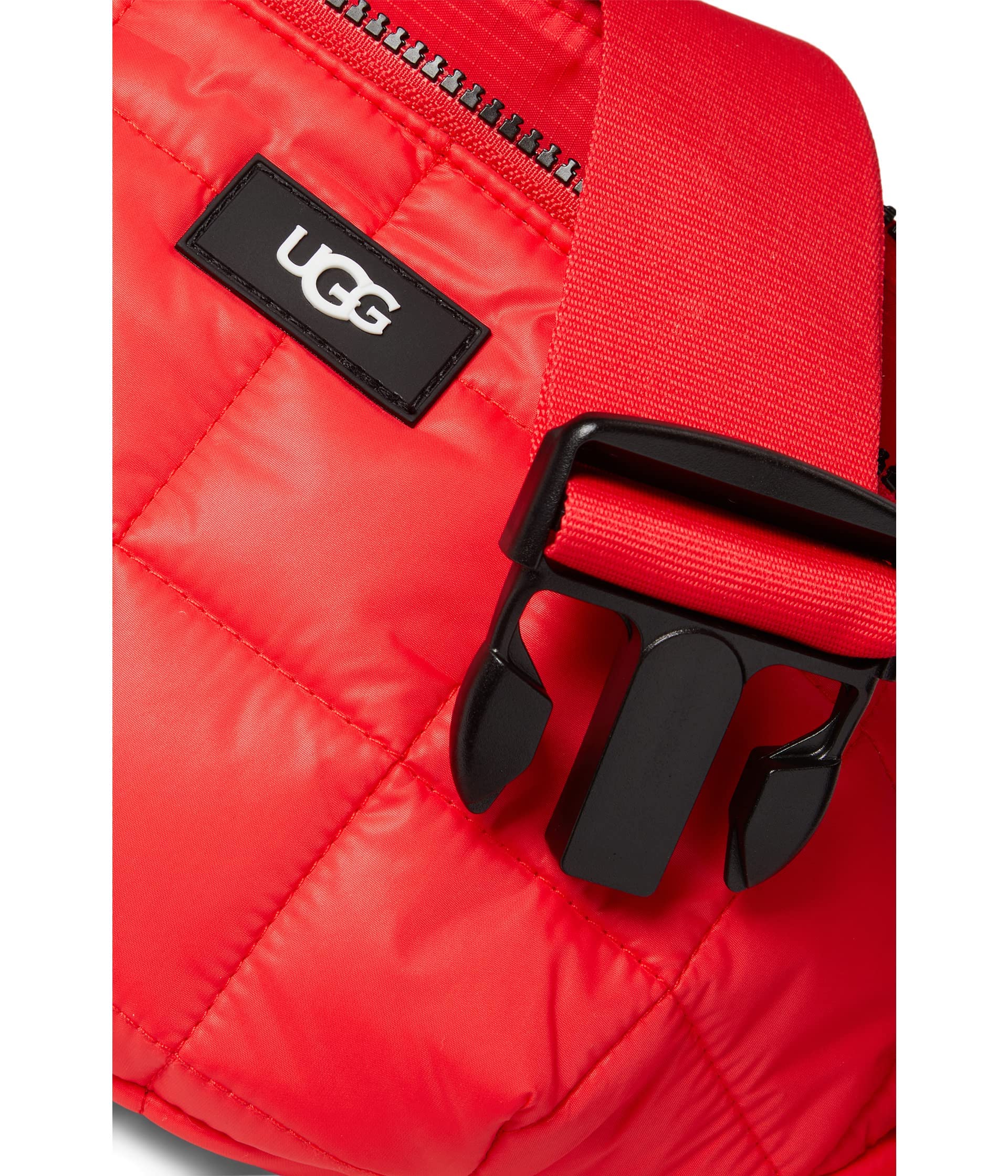UGG Women's Gibbs Belt Bag Puff Handbag, Natural Spotty, One Size
