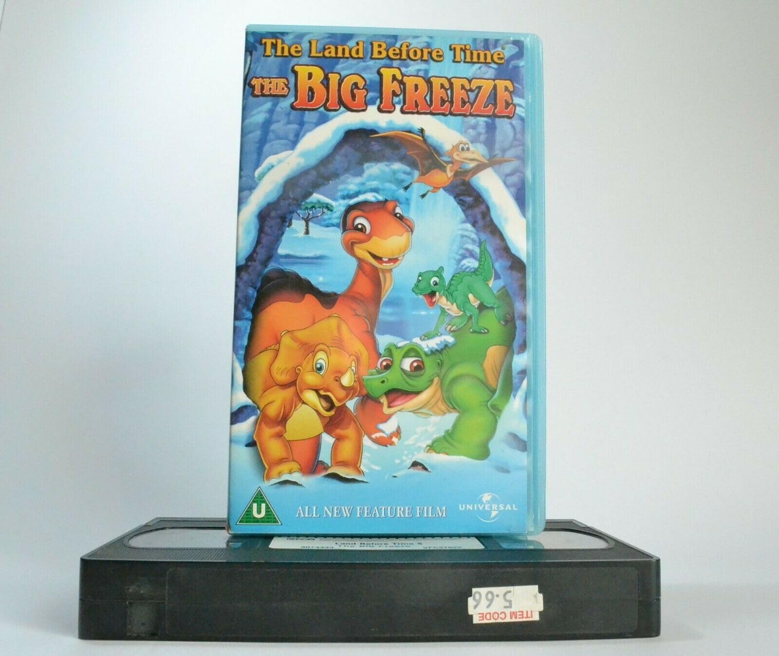 The Land Before Time 8: The Big Freeze - Animated - Family - Children's - VHS