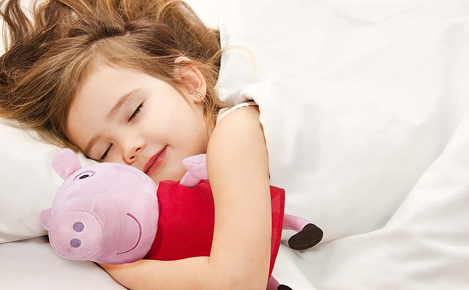 Peppa Pig Hug N' Oink Plush Stuffed Animal Toy, Large 12" - Press Peppa's Belly to Hear Her Talk, Giggle & Oink - Ages 18+ Months