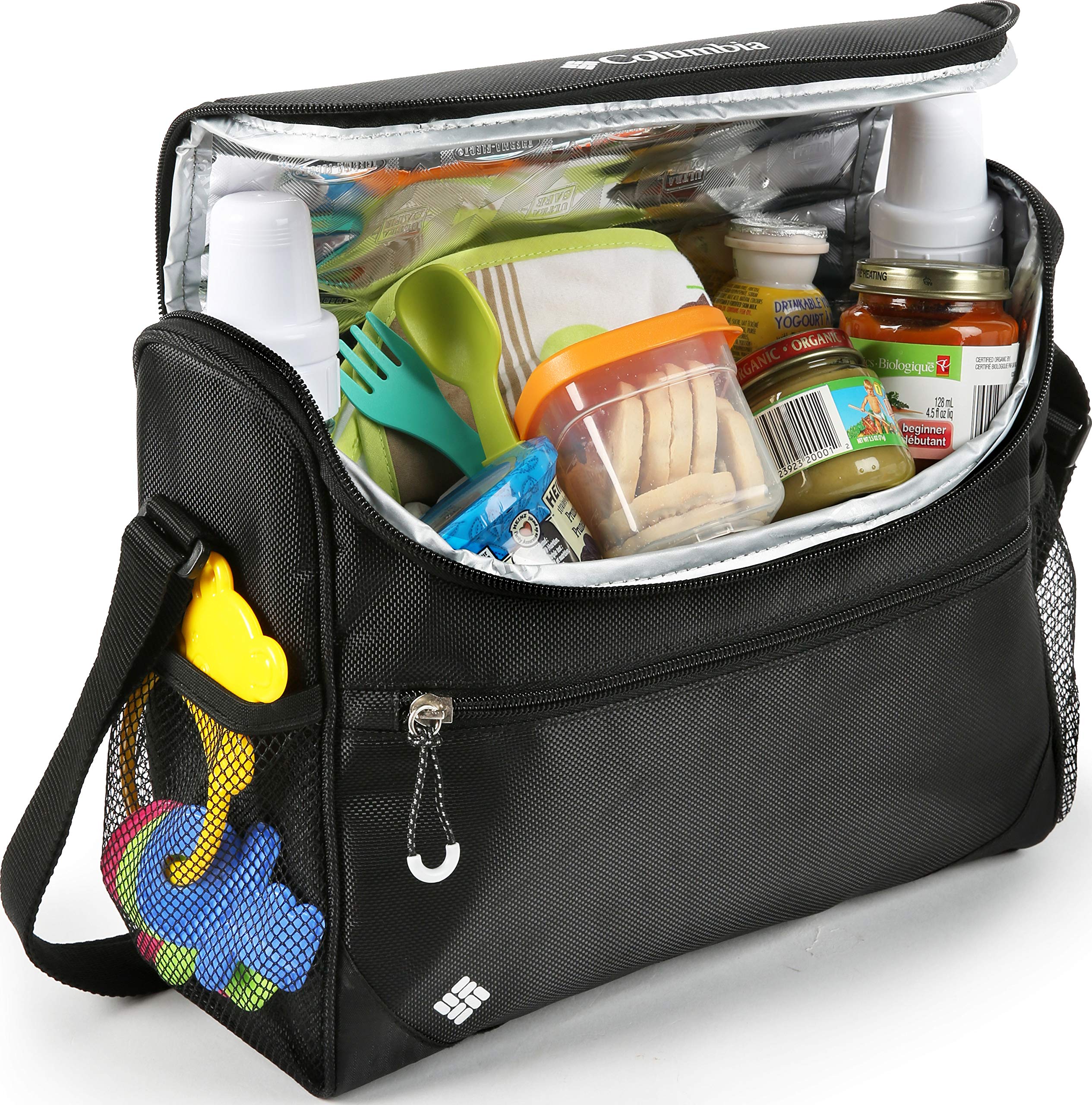 Columbia Badger Ridge Insulated Baby Food and Bottle Tote, Black