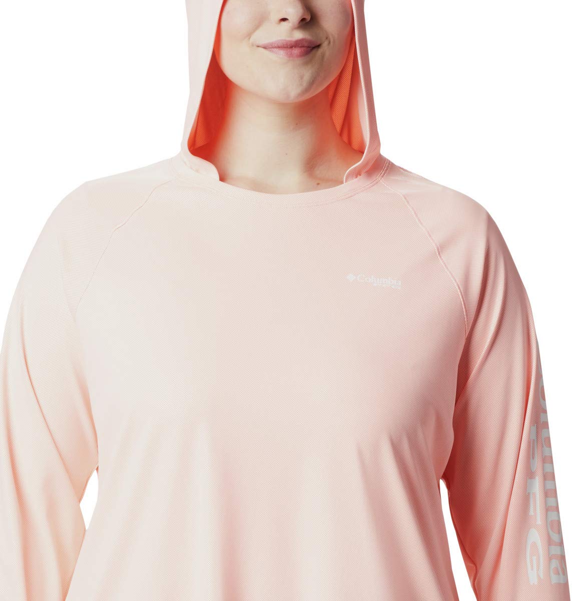 Columbia PFG Tidal Deflector⢠Hoodie Tiki Pink MD