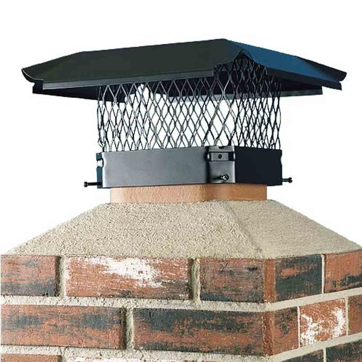 HY-C Single Flue Bolt-On Chimney Cap Size: 9" x 9"