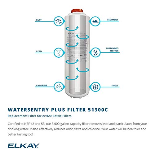 Elkay EZH2O Bottle Filling Station & Versatile Bi-Level ADA Cooler, Filtered 8 GPH Stainless