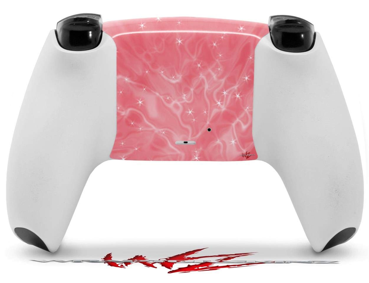 WraptorSkinz Skin Wrap compatible with Sony PS5 DualSense Controller Stardust Pink (CONTROLLER NOT INCLUDED)