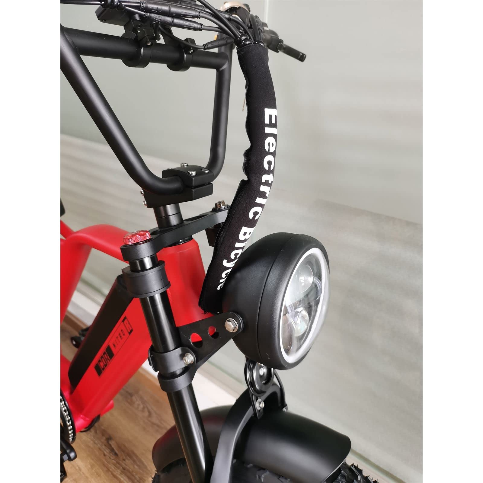 COR eBikes Nitro R Road Electric Bike/Moped - Matte Red