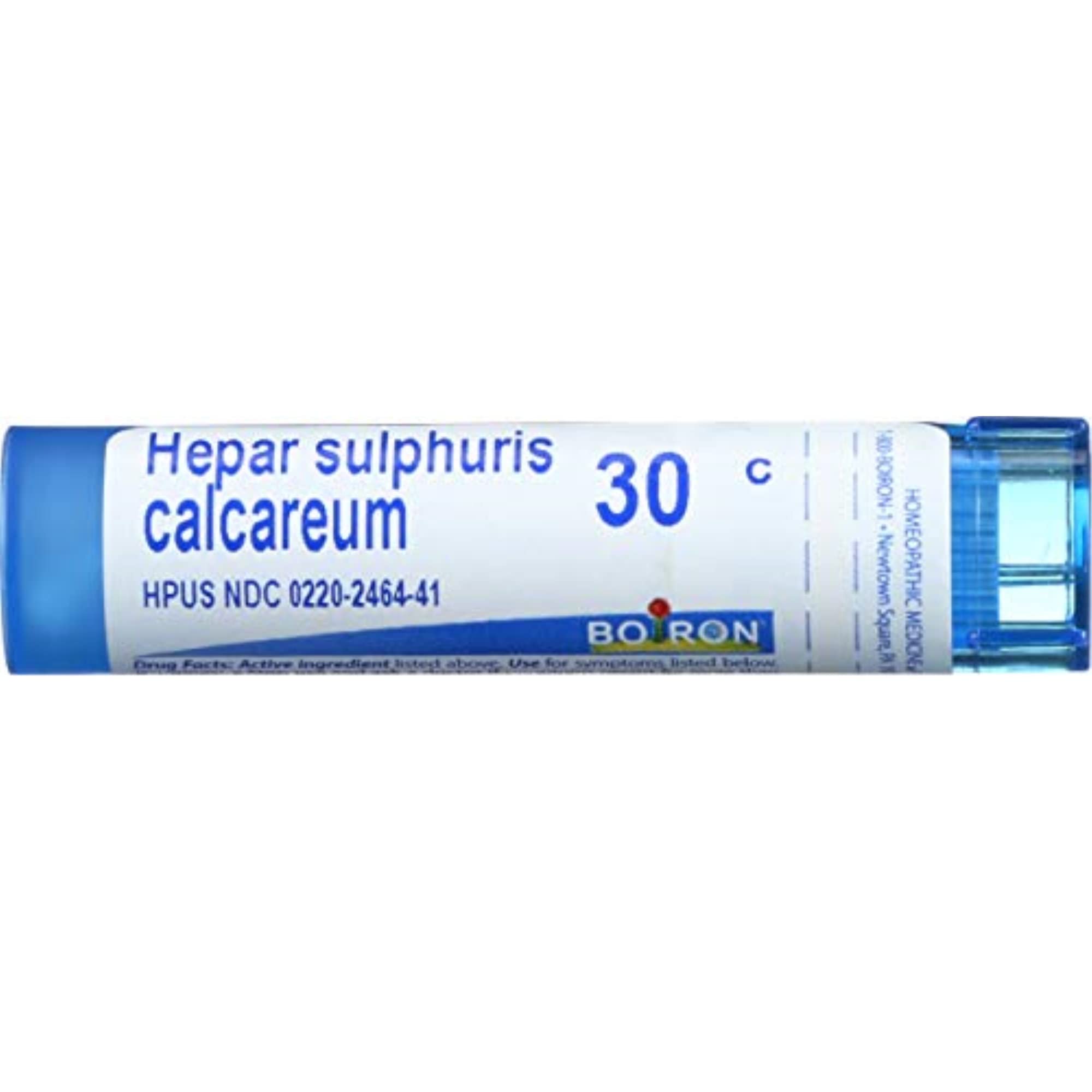 Boiron - Hepar Sulphuris Calc 30c, 30c, 80 pellets