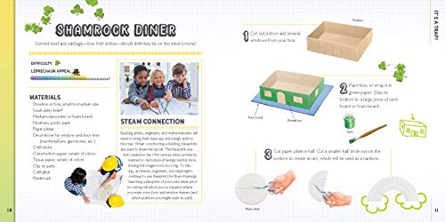 How to Build a Leprechaun Trap:The Ultimate St. Patrick’s Day STEM Activity Book for Kids with 16 Traps and 13 Bonus Activities! (at-home recipes and classroom crafts)