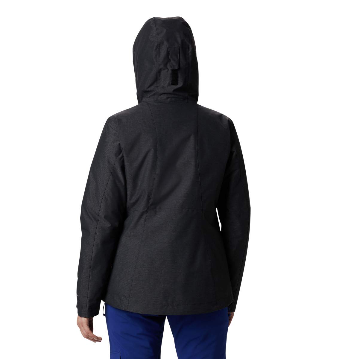 Columbia Women's Whirlibird Iv Interchange Jacket, Black Crossdye, Medium