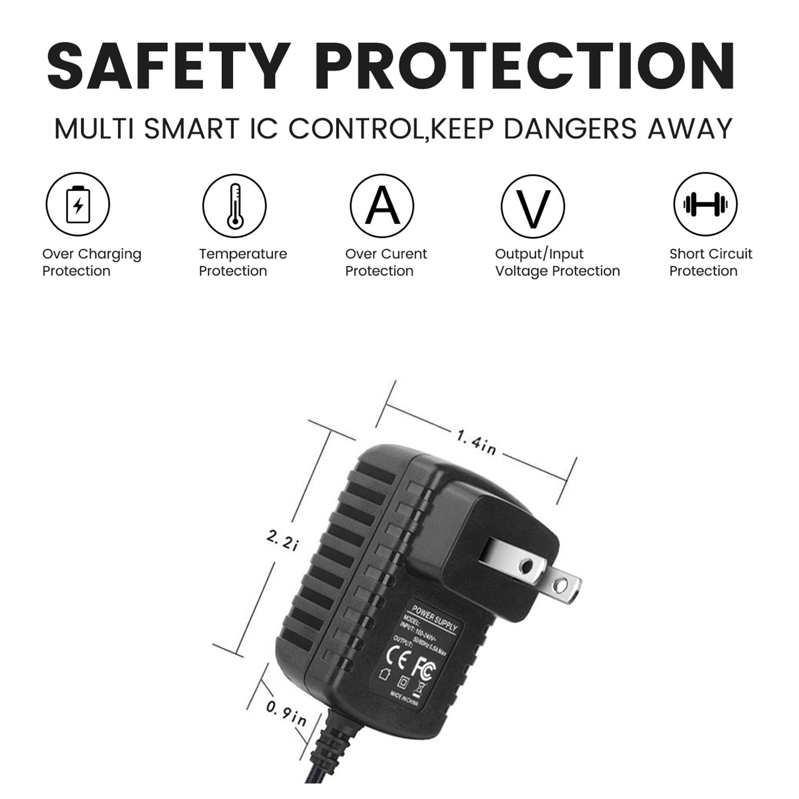 for Shark Vacmop Charger Compatible with Shark VM252 VM251 VM252C QM250 VM200 VM200C VC200 UM205 VC205 Hard Floor Vacuum Mop 13.3V Magnetic Power Cord Charger