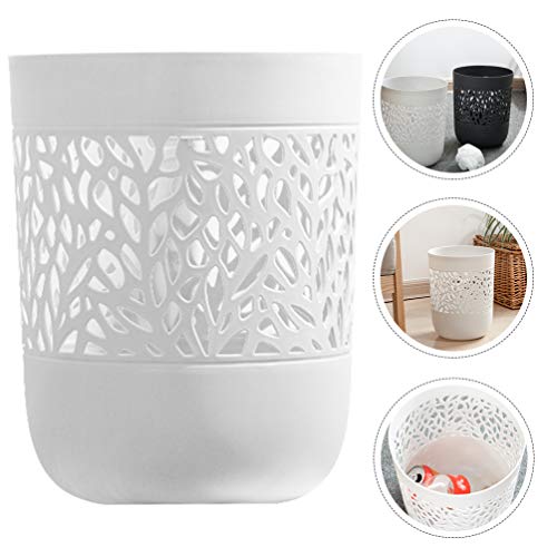 Office Garbage Cans Waste Container 1 pcs Waste Paper Bin 16L Trash Bin Waste Basket Garbage Simple Waste Containe for Bathroom Bedroom Office Kitchen Waste Basket Garbage Container