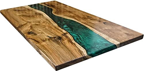 Epoxy Table, Live Edge Wooden Table, Epoxy Resin River Table, Natural Wood,Dining table, Natural Epoxy Table, Resin Table