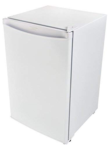 Danby DUFM032A3WDB 3.2 Cu.Ft. Upright Freezer with 2 Shelves, Garage Ready with Scratch-Resistant Worktop