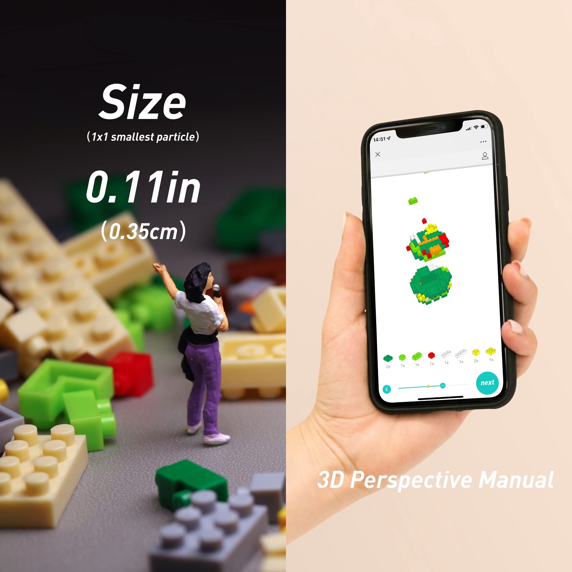 usecubes - SCP-173,SCP Foundation Series Building Block Set Toys Gifts for Kids (SCP-2295,917pcs)